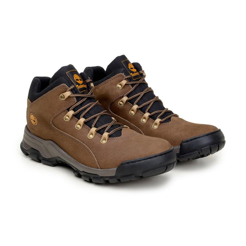 Bota Timberland masculina em couro costurada resistente a água com ...