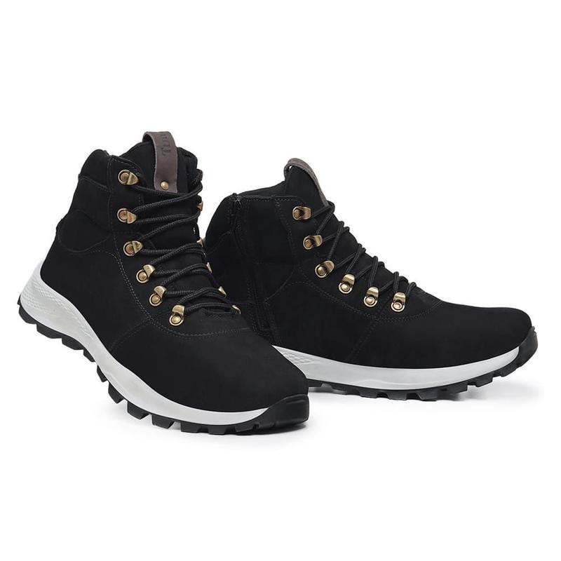 Bota Timberland Tracker Mid Mode de Couro Cor Black - Bota Esportiva ...