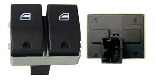 Botão Duplo Vidro Elétrico Gol G5 G4 G6 G7 Saveiro Spacefox ...