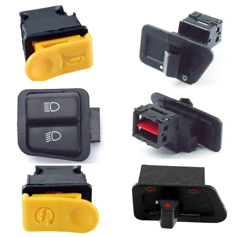 Botão pisca seta farol partida e buzina Shineray phoenix 50 - MHX ...