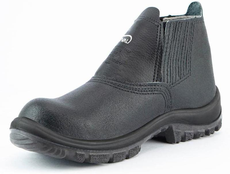 Botina De Segurança Elástico Epi N37 Bidensidade Bico Pvc Crival ...