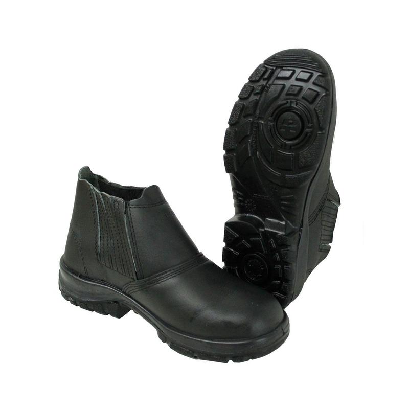 Botina Elástico Vaqueta com bico de Aço B450 - Rogil - Botina de ...