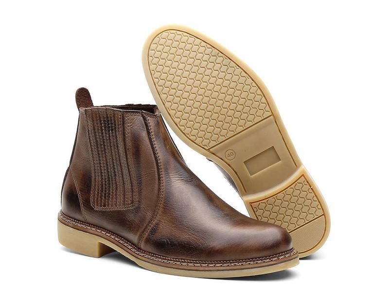 Botina Tradicional Masculina Latego Pinhão - Turuna Boots - Bota ...