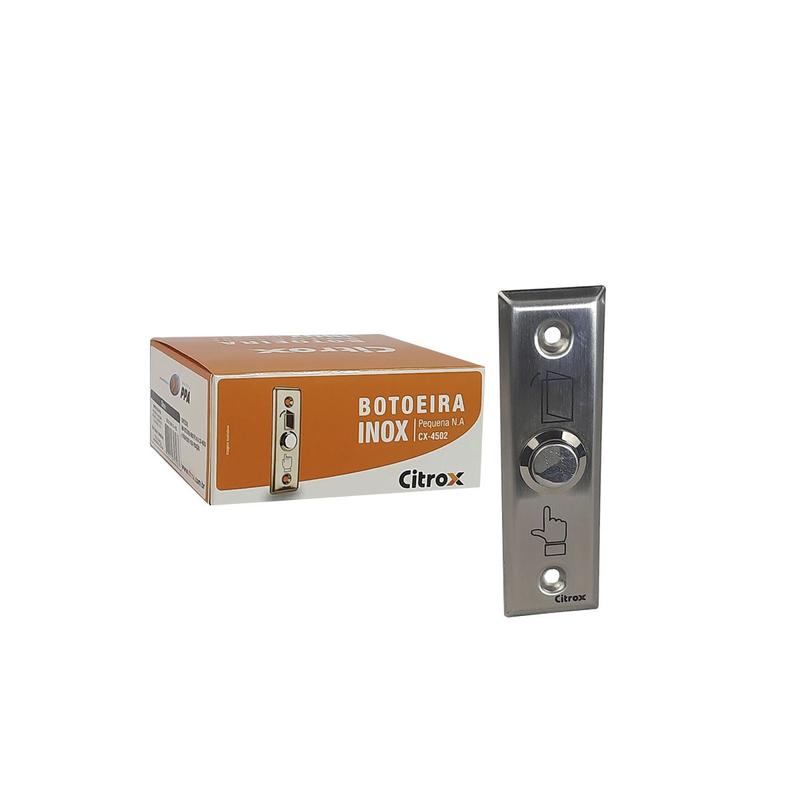 Botoeira Aço Inox N.A De Embutir CX-4502 Citrox - CITROX / PPA ...