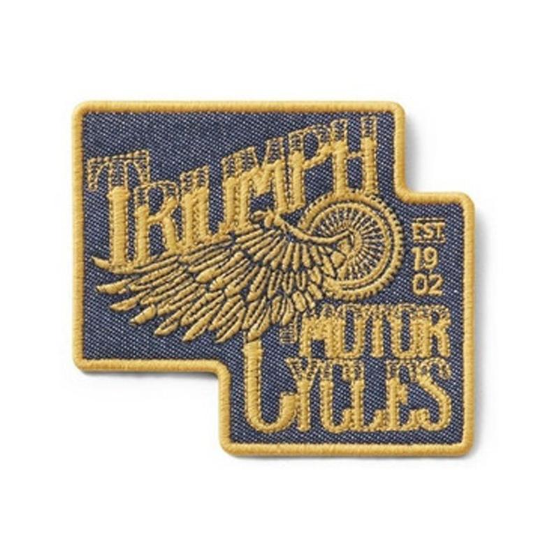 Boton Triumph Oficial Flying Wheel - Pins e Bottons - Magazine Luiza