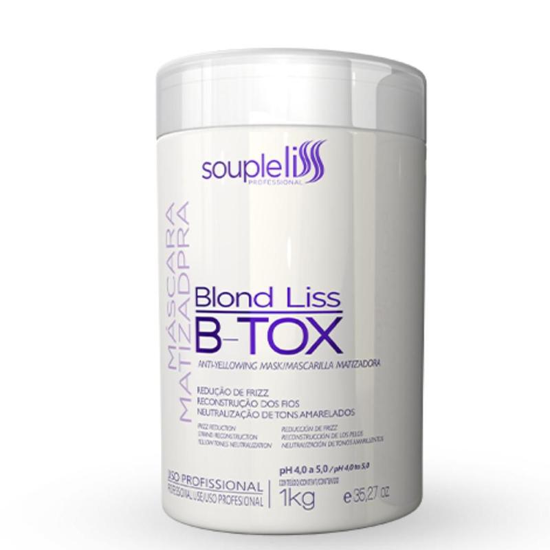 Botox Blond Liss B-tox Matizador Souple Liss Original Frizz ...