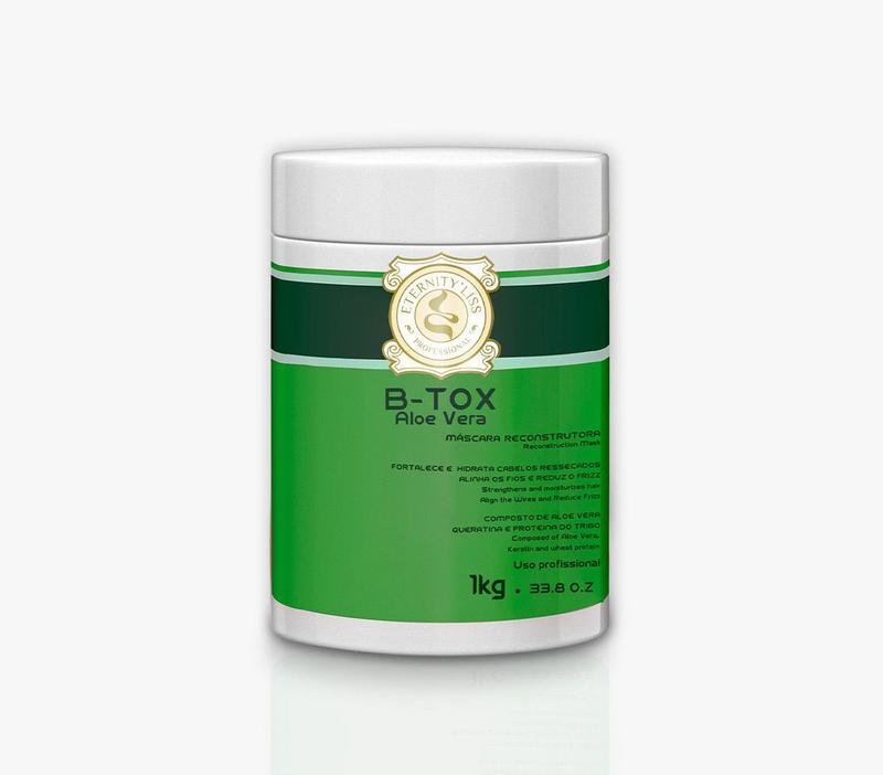 Botox Eternity Liss 1kg B-tox Aloe Vera Máscara Reconstrutora ...