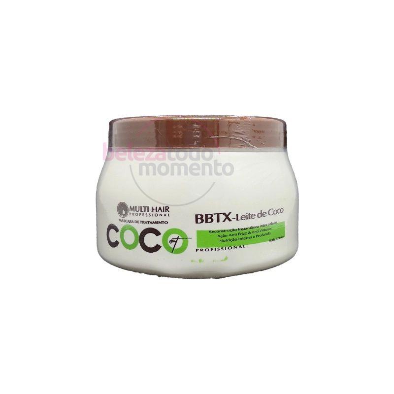 Botox Profissional Bbtx Leite De Coco 500g Multi Hair - Cuidados com o ...