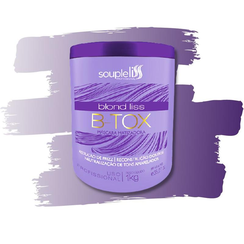 Botox Soupleliss Blond Liss B-tox Matizador 1kg - Matizador - Magazine ...