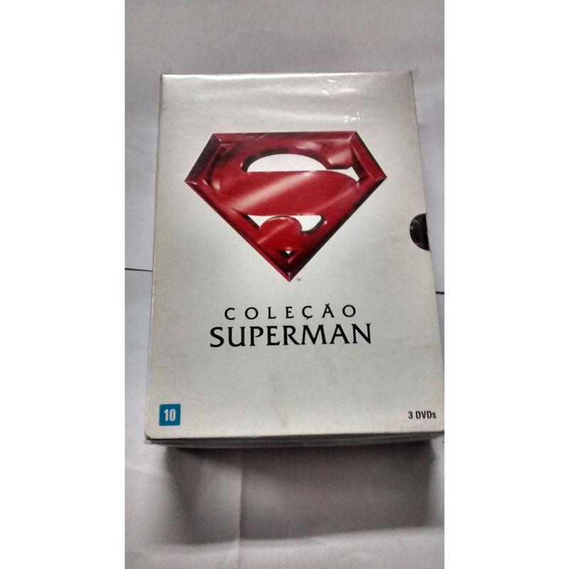 Box De Dvds Coleção Superman 3 Dvds - Universal - Filmes - Magazine Luiza