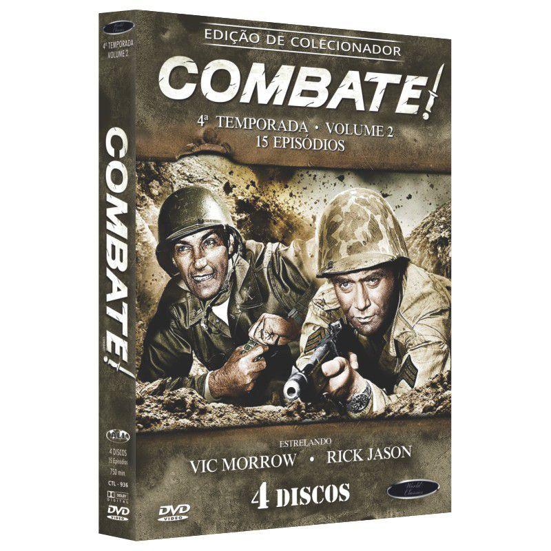 Box Dvd Série Combate - Quarta Temporada Completa- Vol 02 - World ...