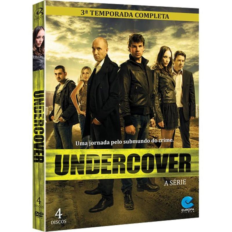 Box DVD Undercover 3a Temporada - Europa Filmes - Filmes - Magazine Luiza