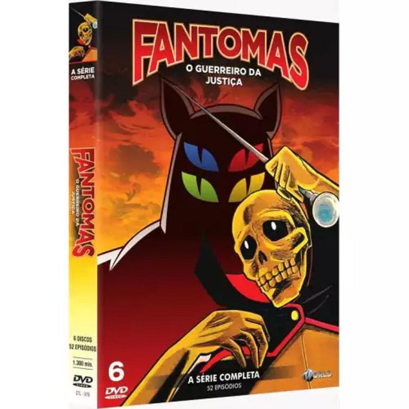 Box Fantomas O Guerreiro da Justiça Série Completa 6 DVDs - World ...