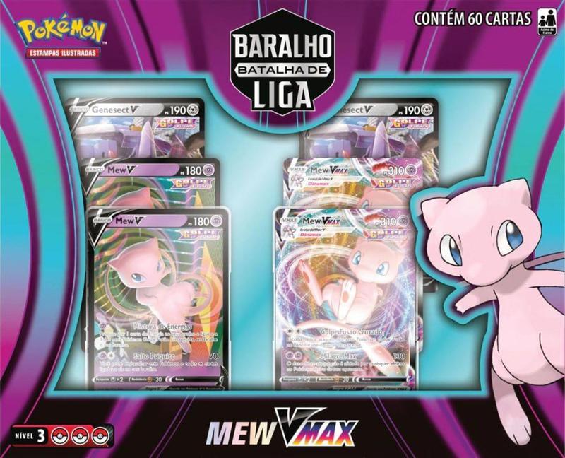 Box Mew Vmax (Copag, Lacrado, Original) - Deck de Cartas - Magazine Luiza