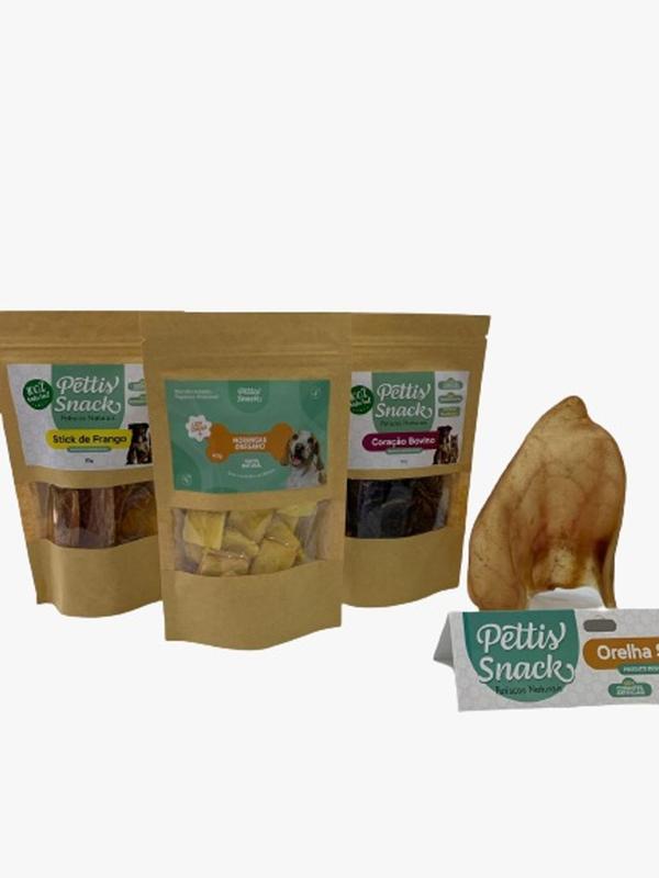 Box petiscos saudáveis desidratados - Pettis Food - Salgadinhos e ...