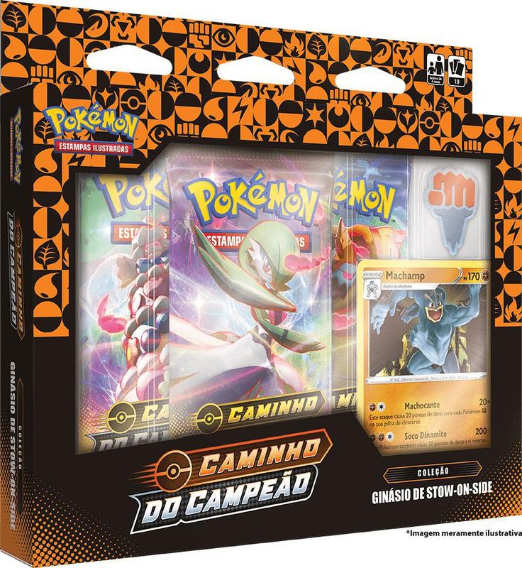 Box Pokémon Machamp Caminho do Campeão - Copag - Outros Jogos ...