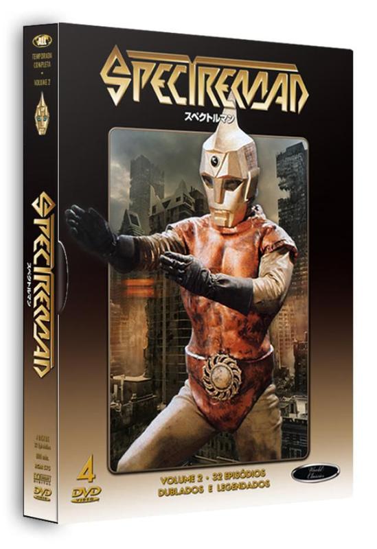 Box Spectreman - Vol 02, 4 Discos - World Classics - Minissérie e ...