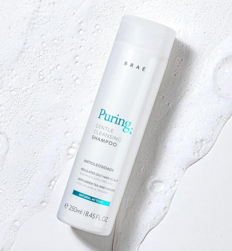 BRAÉ Puring Anti-oleosidade - Shampoo 250ml - Shampoo - Magazine Luiza