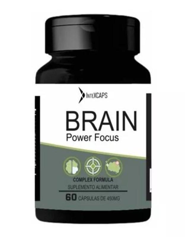 Brain Power Focus Cápsula 60 - InteXCAPS - Termogênico - Magazine Luiza