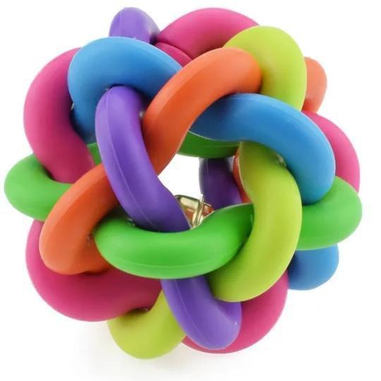 Brinquedo Bolinha Pet Cães e Gatos Trancada Borracha com Guizo - Empire ...