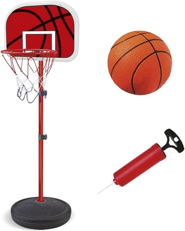Brinquedo Cesta Basquete Radical 2,02M De Altura Ajustável Com Bola E ...