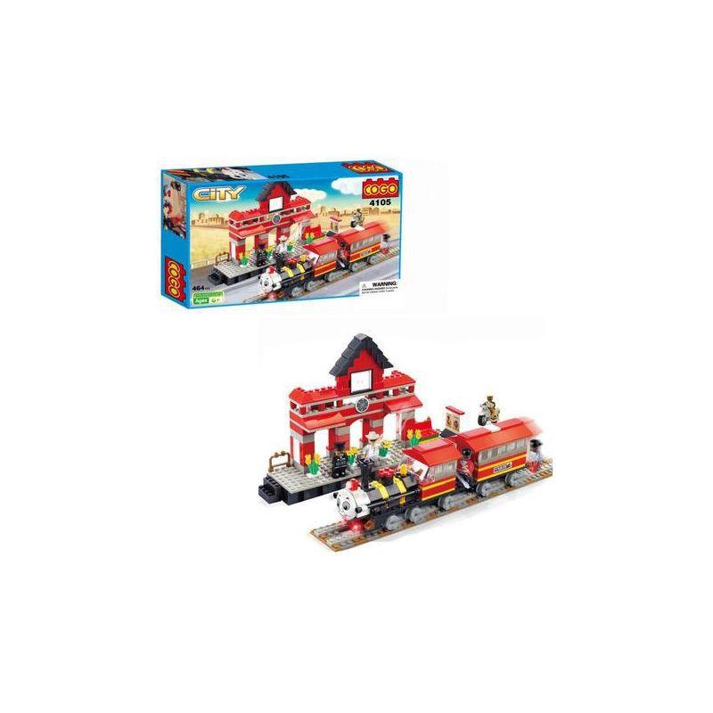 Brinquedo Cogo 4105 City Estacion De Tren 464 Peças - Brinquedos de ...