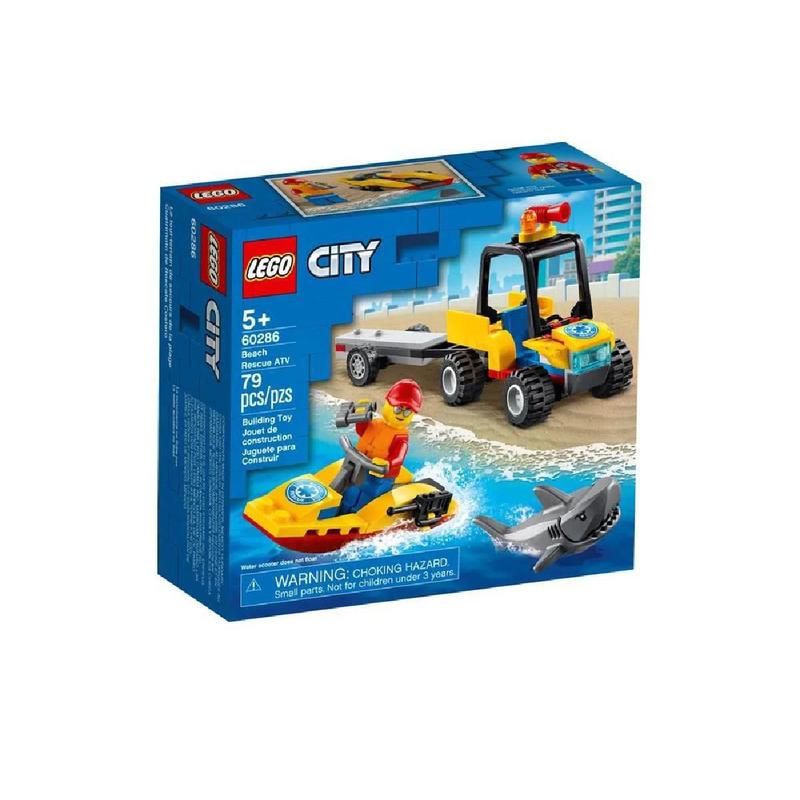 Brinquedo De Montar Lego City Off Road De Resgate Na Praia - Brinquedos ...