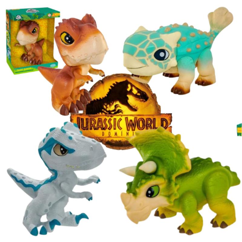 Brinquedo Dinossauro Boneco Jurassic World Dinossauro Baby Bumpy Blue ...