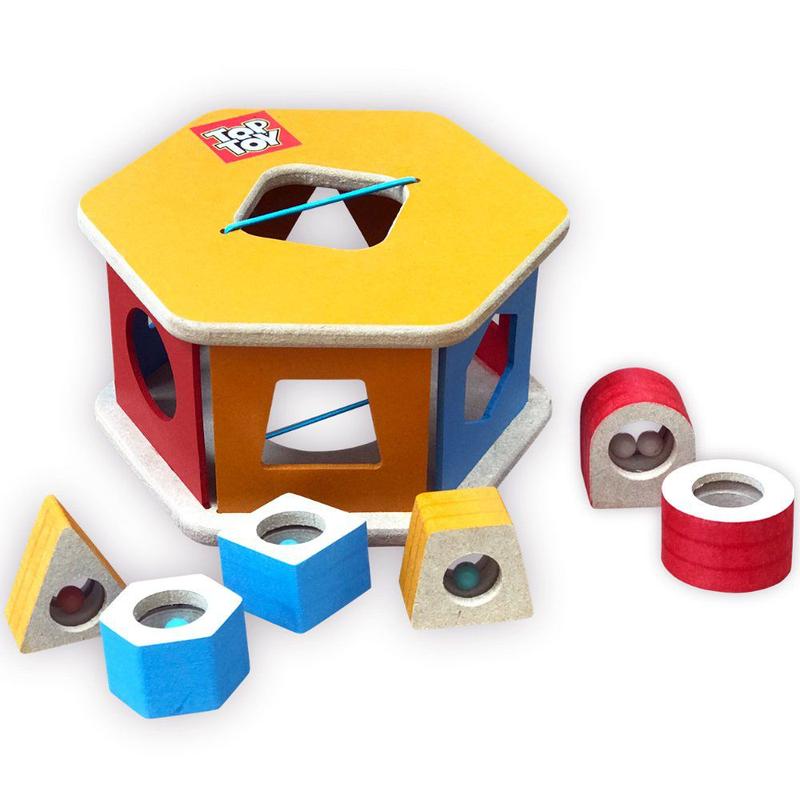 Brinquedo Encaixa e Chocalha em Madeira - 8 - TopToy Brasil - Top Toy ...