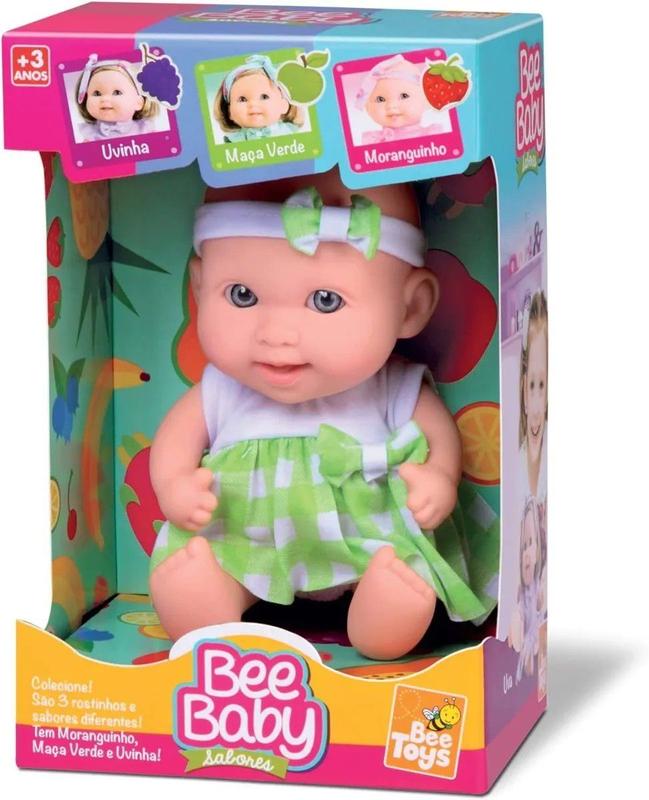 Brinquedo Infantil Bee Baby Sabores Bee Toys - Bonecas - Magazine Luiza