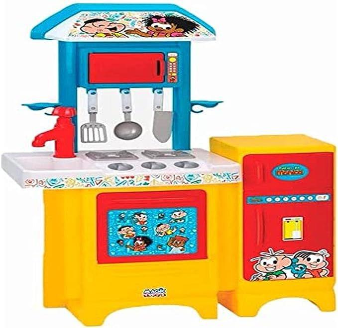 Brinquedo Infantil Cozinha Turma da Mônica Sem Água - Magic Toys - Cozinha Infantil / de ...