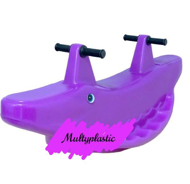 Brinquedo Infantil Gangorra Jacare Lilás 2 Lugares - Diversão Kids ...