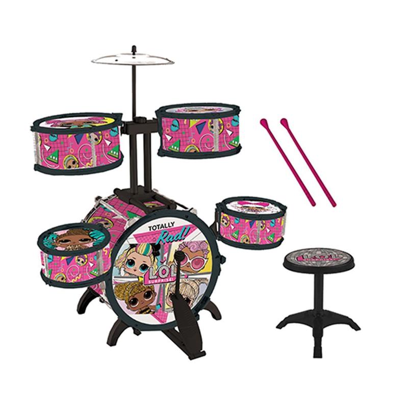 Brinquedo Instrumento Musical Bateria LOL Surprise Candide - Bateria ...