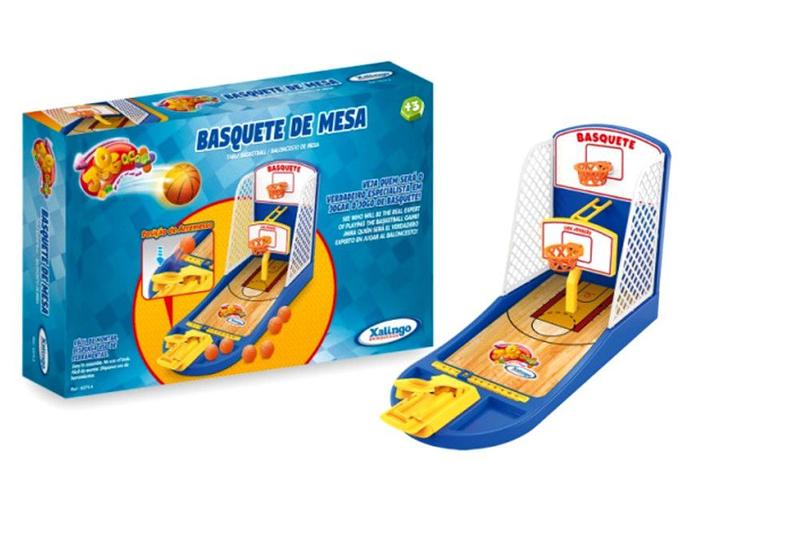 Brinquedo Jogo Basquete Mesa Basketball Original Xalingo - Dm toys ...