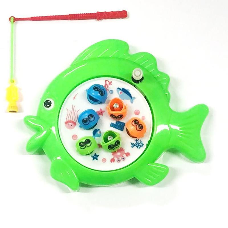 Brinquedo Jogo Infantil Pescaria Pega Peixe Pesca Maluca Imã - Unitoys ...