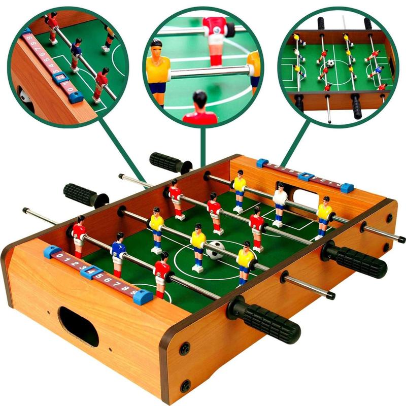 Brinquedo Mini Mesa De Pebolim Totó Infantil Semi Oficial Premium ...