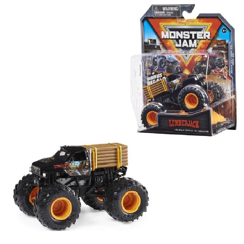 Brinquedo Mini Veiculo Monster Jam Lumber Jack Sunny 2768 - Carrinho de ...