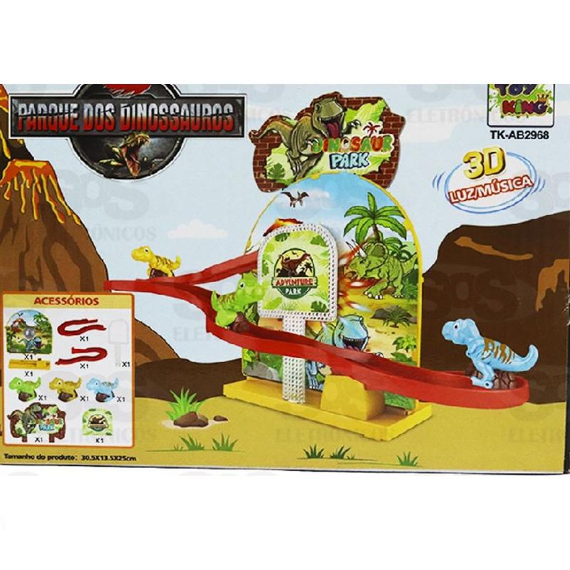Brinquedo Parque dos Dinossauro Com Som e Luz - GOLDEN MAYA - Playsets ...