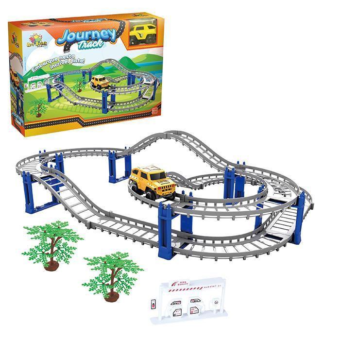 Brinquedo Pista Com Lombada E Carrinho Journey Track - Art Brink ...