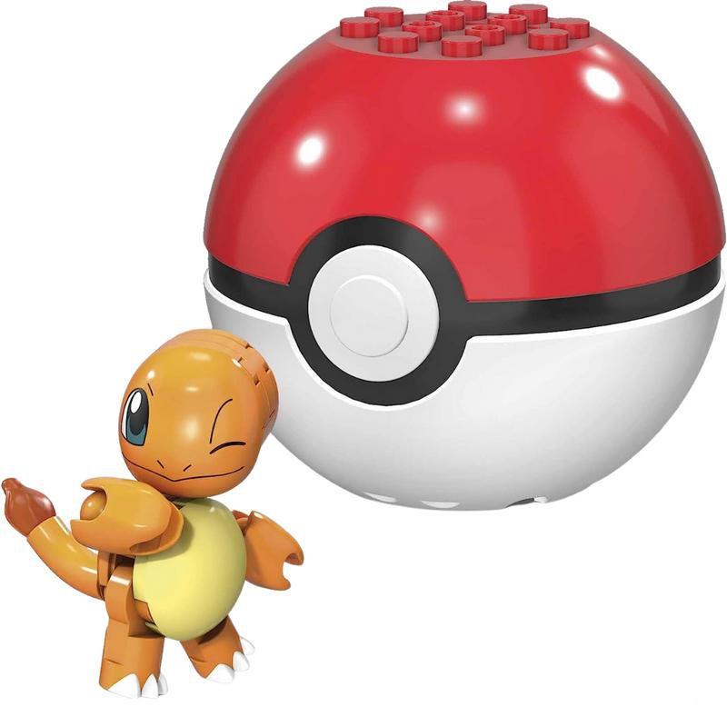 Brinquedo Pokemon De Montar Vários Modelos + Pokebola Mega Construx ...