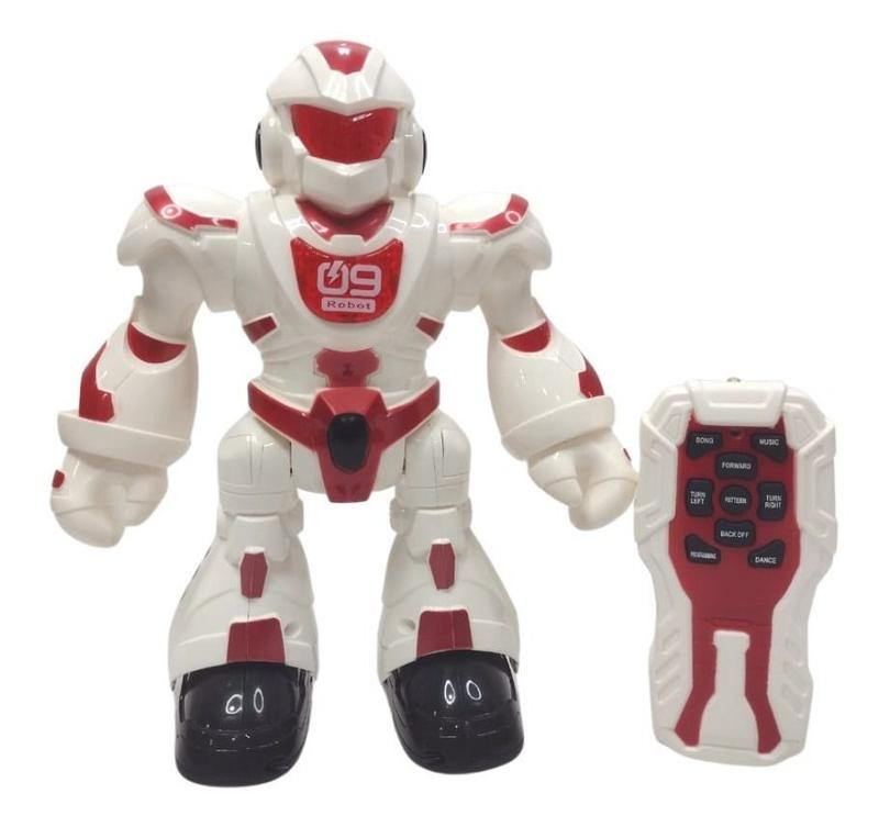 Brinquedo Robô Controle Remoto Com Luz + Som + Movimento - Banana Toys ...