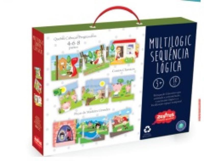 Brinquedos Educativos - MULTILOGIC SEQUENCIA L - ZASTRAS BRINQUEDOS CX ...