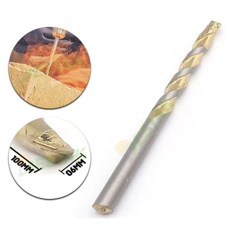 Broca Para Concreto 6mm X 100mm Golden Line 708069 Mtx - Broca ...