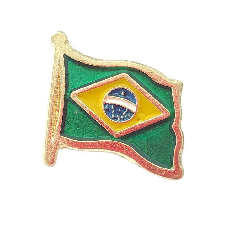 Broche da bandeira e mapa do Brasil. - Puro Charme - Broche - Magazine ...