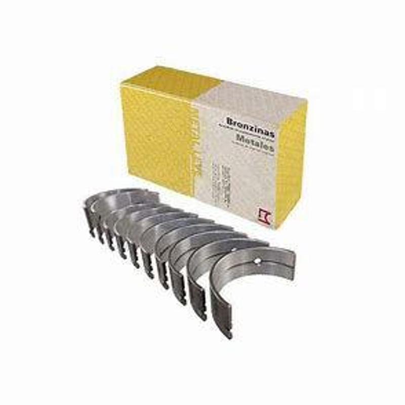 Bronzina de mancal v.w. refr. a ar (i=050/e=025) - Metal Leve - Bronzina - Magazine Luiza