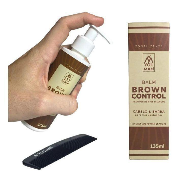 Brown Control Escurecedor De Fios Brancos Fios Castanhos - You Man ...