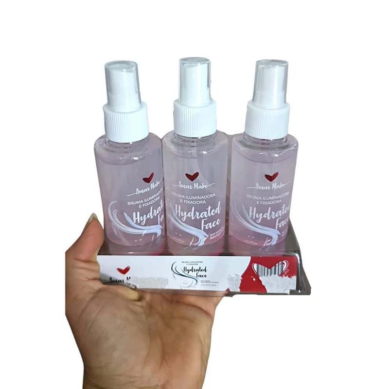 Bruma Iluminadora E Fixadora Hydrated Face - Amar make - Bruma ...