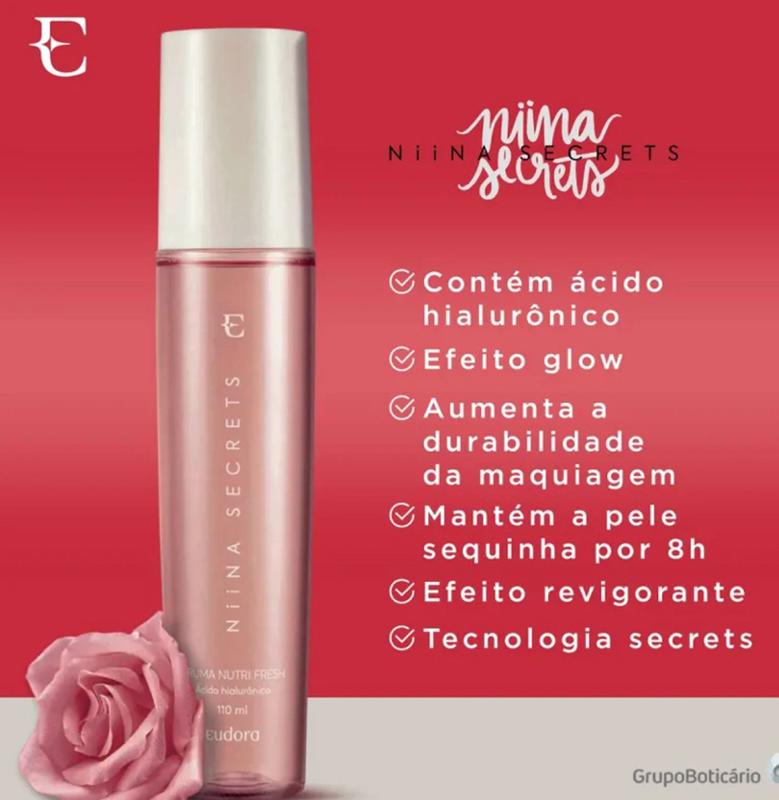 Bruma Nutri Fresh Niina Secrets 110ml - Eudora - Bruma - Magazine Luiza