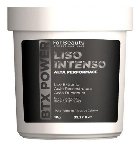 Btx Power Liso Intenso Fios Bio Hair Styling For Beauty 1kg - Cuidados ...