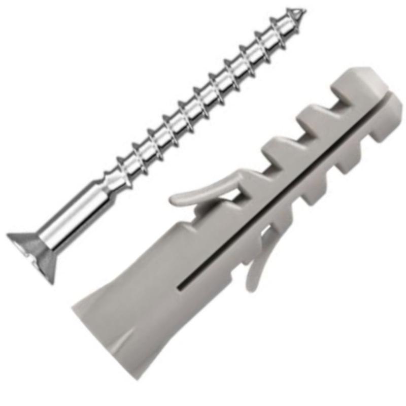 Bucha Nylon com Parafuso para Madeira - SFORPLAST - Bucha - Magazine Luiza